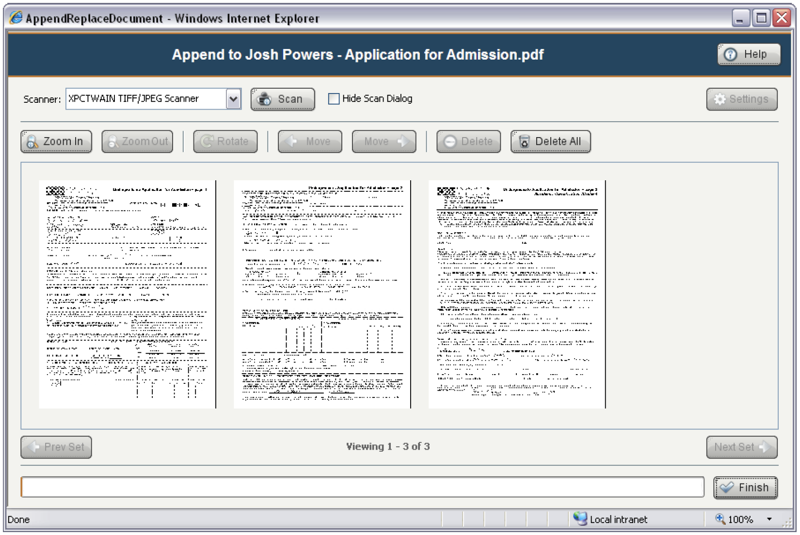 Content Central Document Management Software Manual