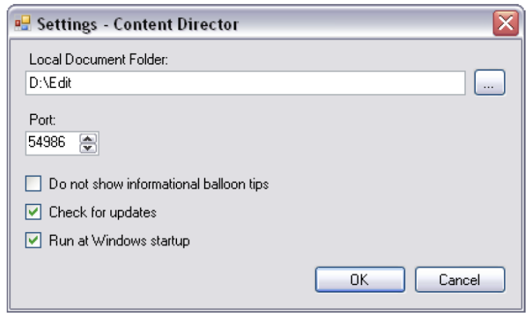Content Central Document Management Software Manual
